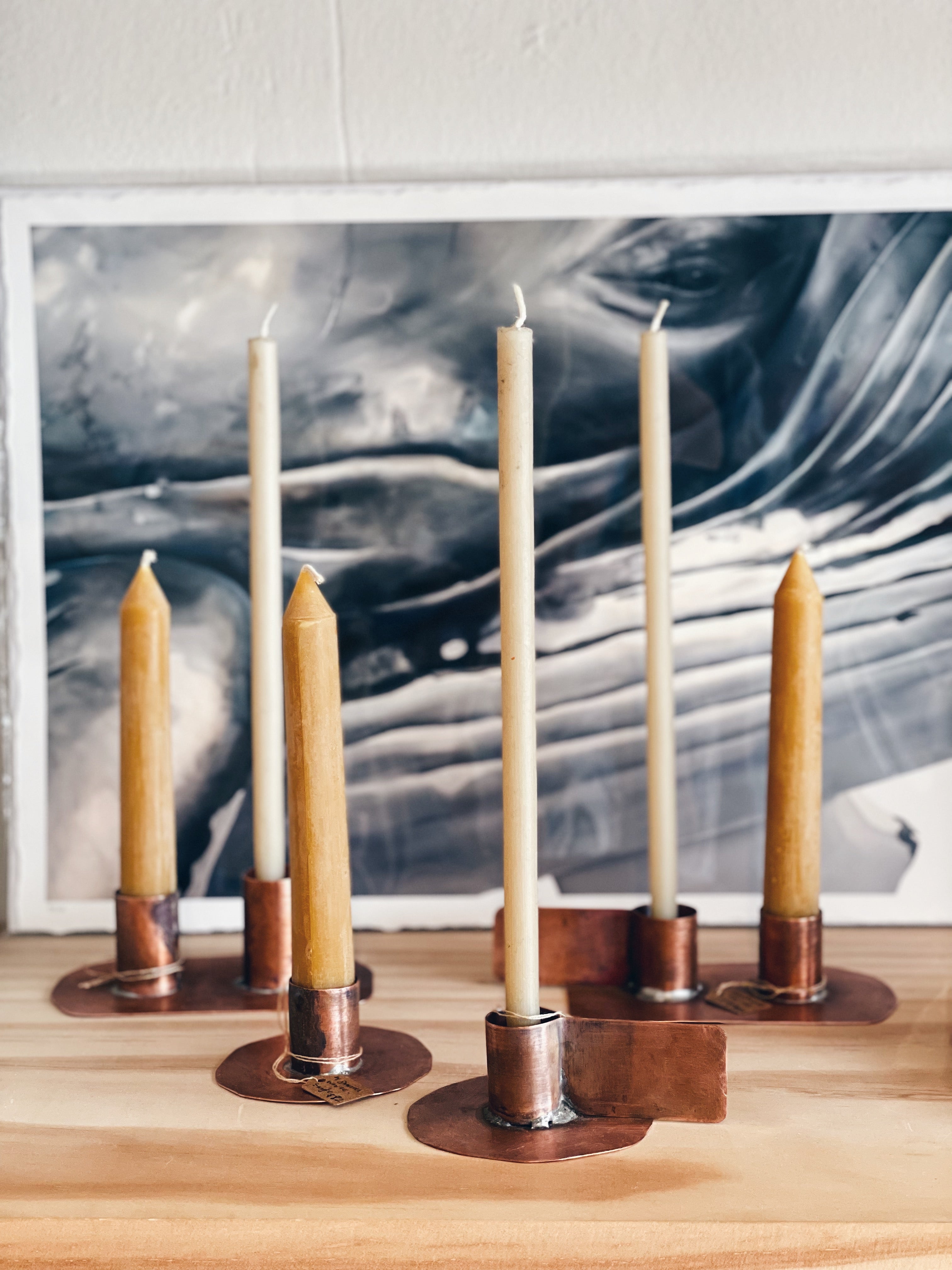 Handmade Copper Candle Holders – HOME
