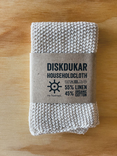 Organic Cotton & Linen Dish Cloth – HOME