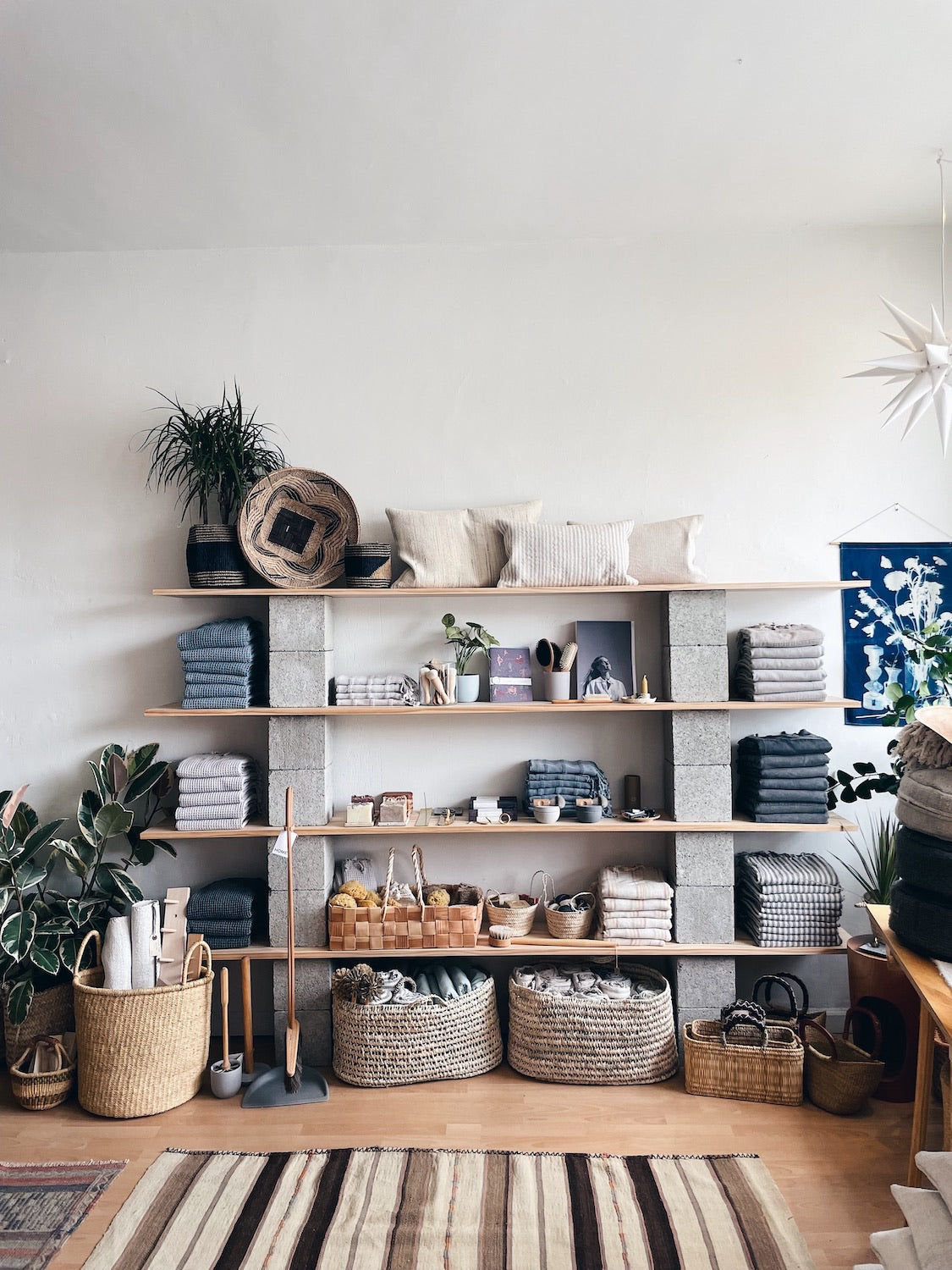 Geo Sisal Floor Baskets – HOME