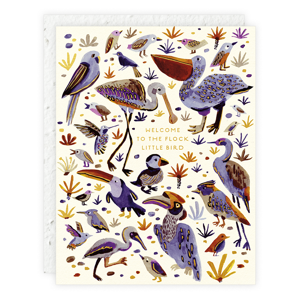 Little Bird - Baby Card – HOME